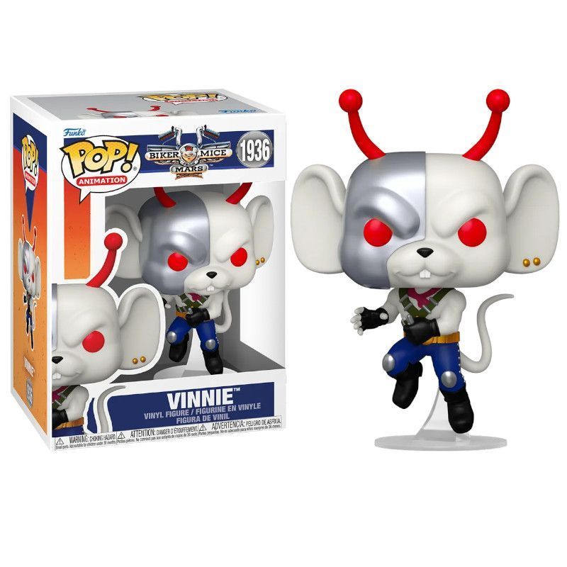 Figura Vinnie Funko Pop! Los Motorratones de Marte Animados 1936 - TooGEEK